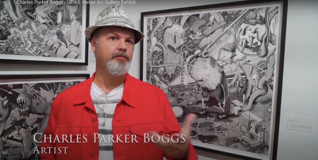 The Only Way Out is Art Interview - Charles Parker Boggs